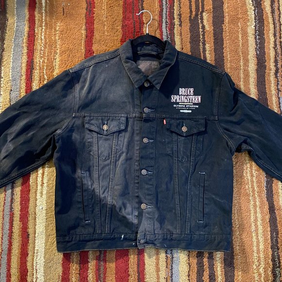 Levi's | Jackets & Coats | Vintage 993 Bruce Springsteen Stockholm ...
